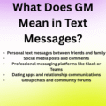 What Does GM Mean in Text? Complete Guide 2025